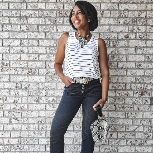 CAbi | Tops | Cabi 5937 Atc Bbq Tank Spring 22 Small Euc | Poshmark